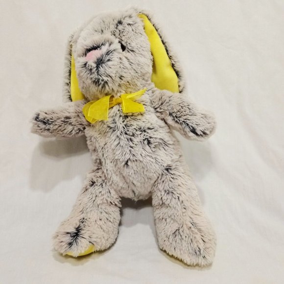 Dan Dee | Toys | Bunny Rabbit Gray Yellow Dan Dee Plush Stuffed Animal ...